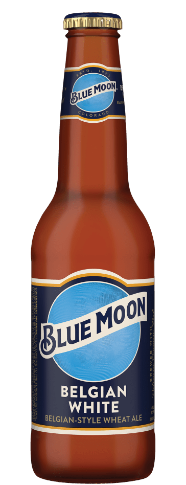 Blue Moon Beer Logo Vector